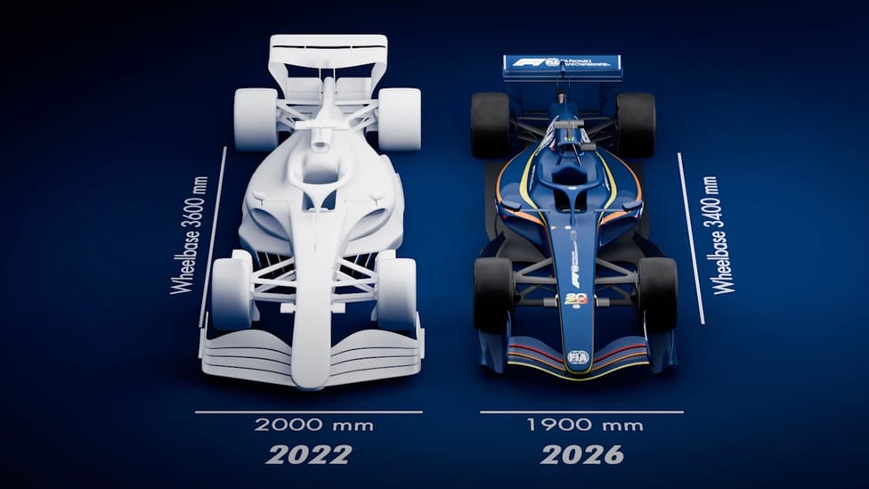 Lighter, smaller and more powerful: FIA reveals 2026 F1 car regs | Top Gear